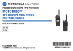 Motorola Solutions R7 Portable Two-Way Radios User Guide | Manualzz