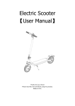 Phantom A10 Electric Scooter User Manual | Manualzz