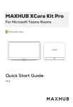 MAXHUB XCore Kit Pro User Guide | AI Chat & PDF Download | Manualzz