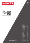 Hilti P3D 800: AI Chat & PDF-Zugriff | Manualzz