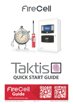 EMS Taktis - Quick start Guide, User Guide